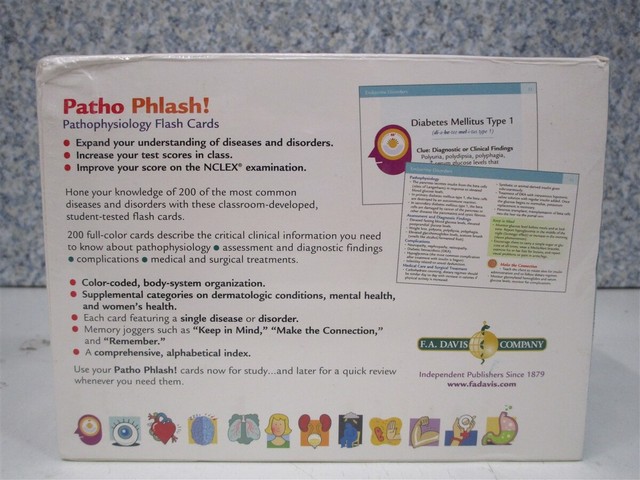 Patho Phlash! : Pathophysiology Flash Cards by Valerie I. Leek (2011 ...