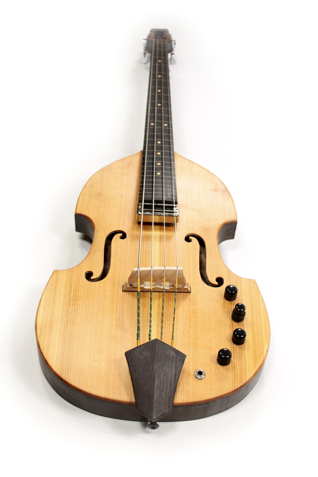 Peters Hybrid Bass, Upright tones in a E-bass package. Handmade in the ...