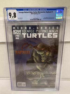 Teenage Mutant Ninja Turtles Micro Series Raphael #1A CGC 9.8 IDW ...