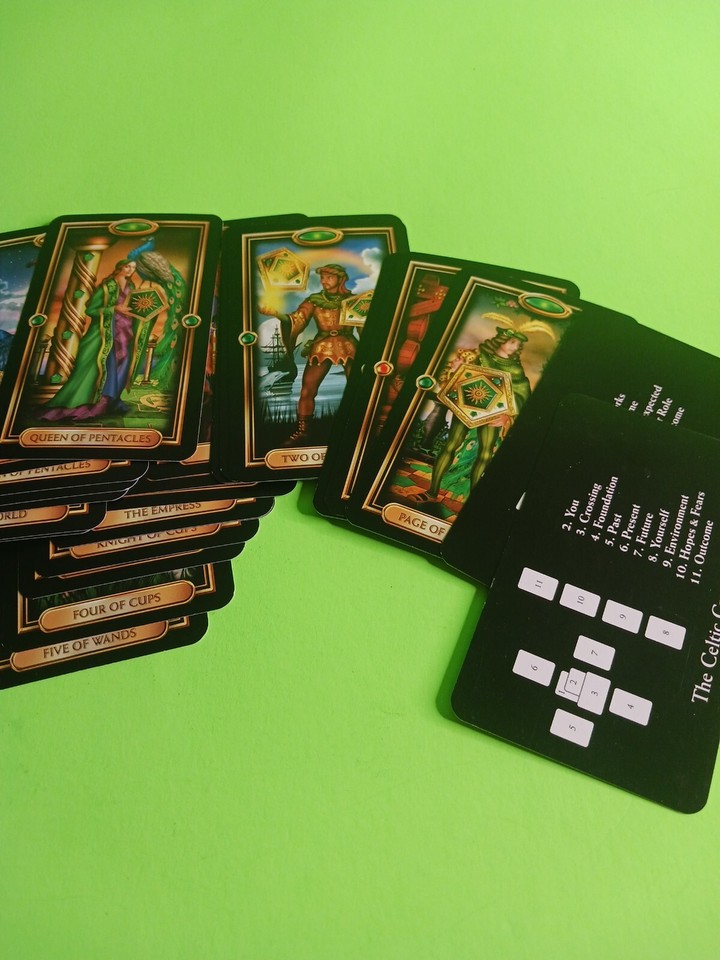 Gilded Tarot Cards by Ciro Marchetti Card Deck The Magician | eBay