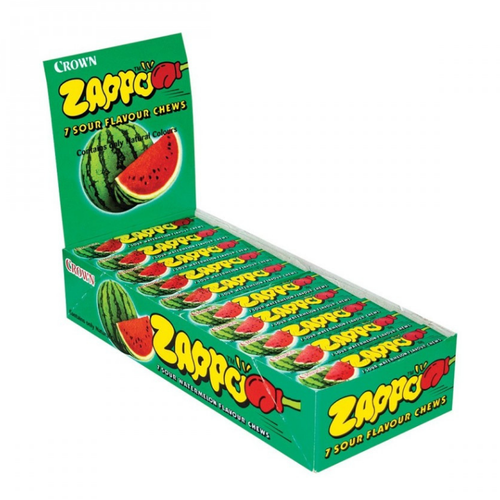 Zappo Watermelon Flavour Chews 26g X 60 Pack | eBay Australia