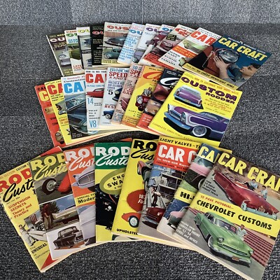 28 CUSTOM RODDER Car Speed and Style CAR CRAFT Rod Speed & Custom ...