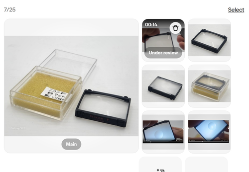 *NearMint* Nikon F B Focusing screen for F F2 F2AS F2S FTN 35 mm FILM ...