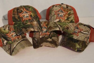 Wholesale Lot 15 New PBR Baseball Cap RealTree Camo Hats Professional ...