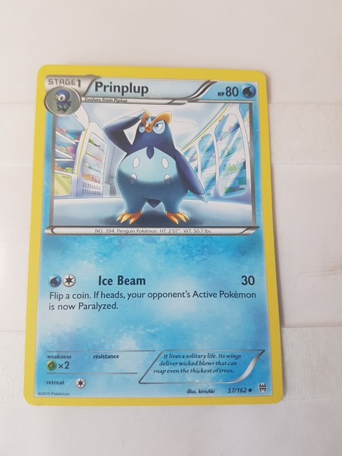 Pokémon TCG Prinplup BREAKthrough 37/162 Regular Uncommon for sale ...