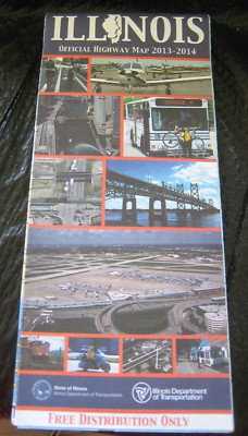 Illinois Highway Map 2013 - 2014 Illinois Department of Transportation ...