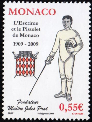 Monaco #YT2675 MNH 2009 Fencing Shooting Club [2536] | eBay