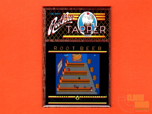Root Beer Tapper marquee bezel screen 2x3" fridge/locker magnet Bally ...