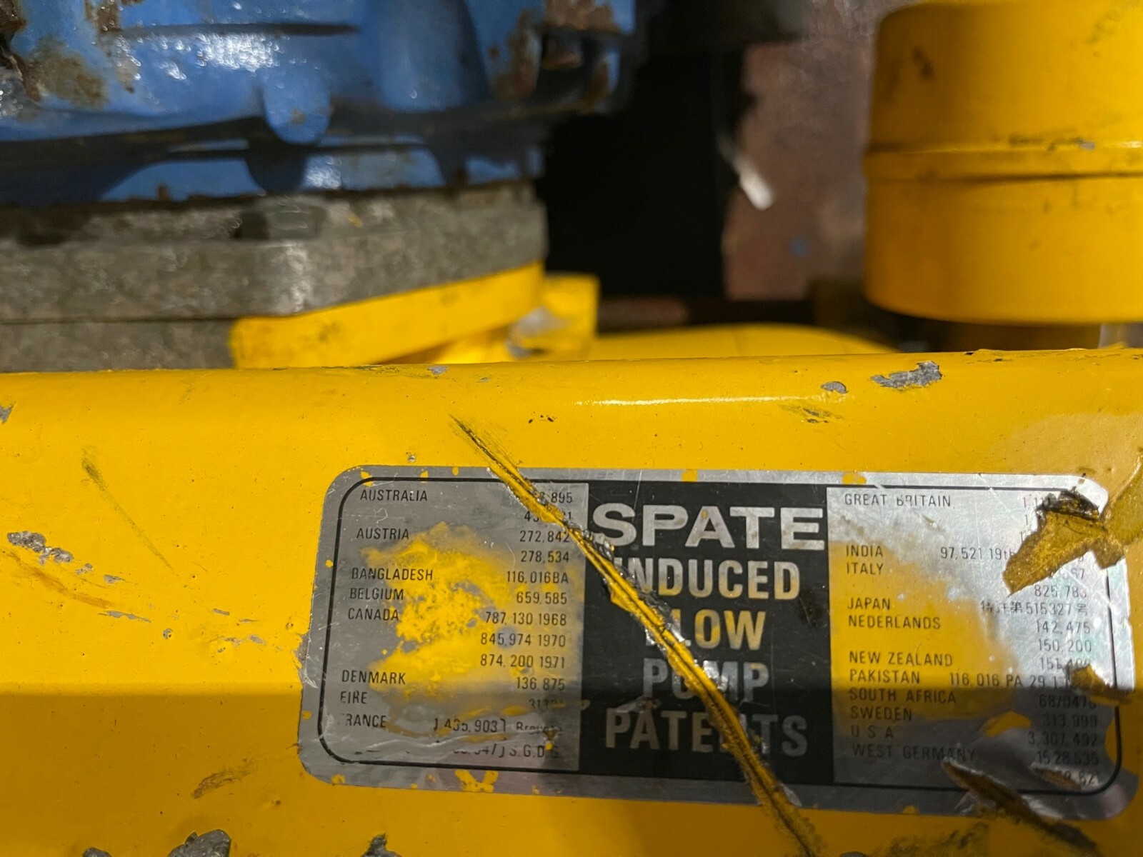 Spate 3B oil pump with 2.2kw flame prove motor + anti vibration ...