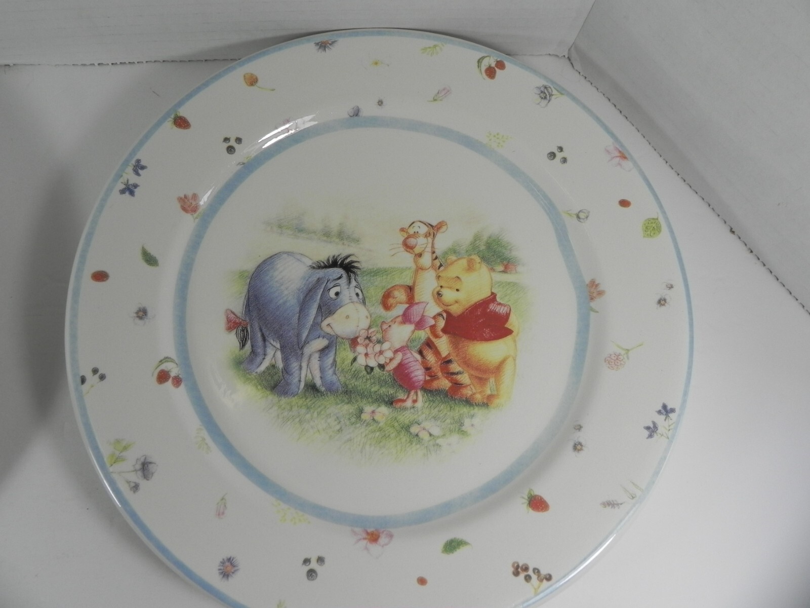 SIMPLY POOH Disney 11" Dinner Plates Set of 4 Pooh Tigger Piglet ...
