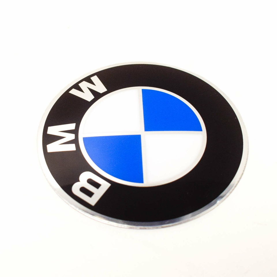 NEW BMW 6 E24 WHEEL CENTER HUB EMBLEM BADGE 70MM 36131122132 ORIGINAL | eBay