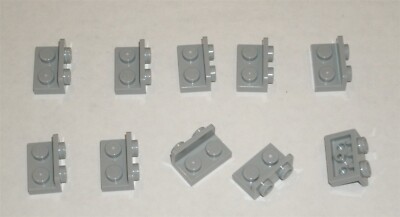 LEGO NEW 1x2-1x2 Light Bluish Grey Bracket Up (10x) 6004990 Brick 99780 ...