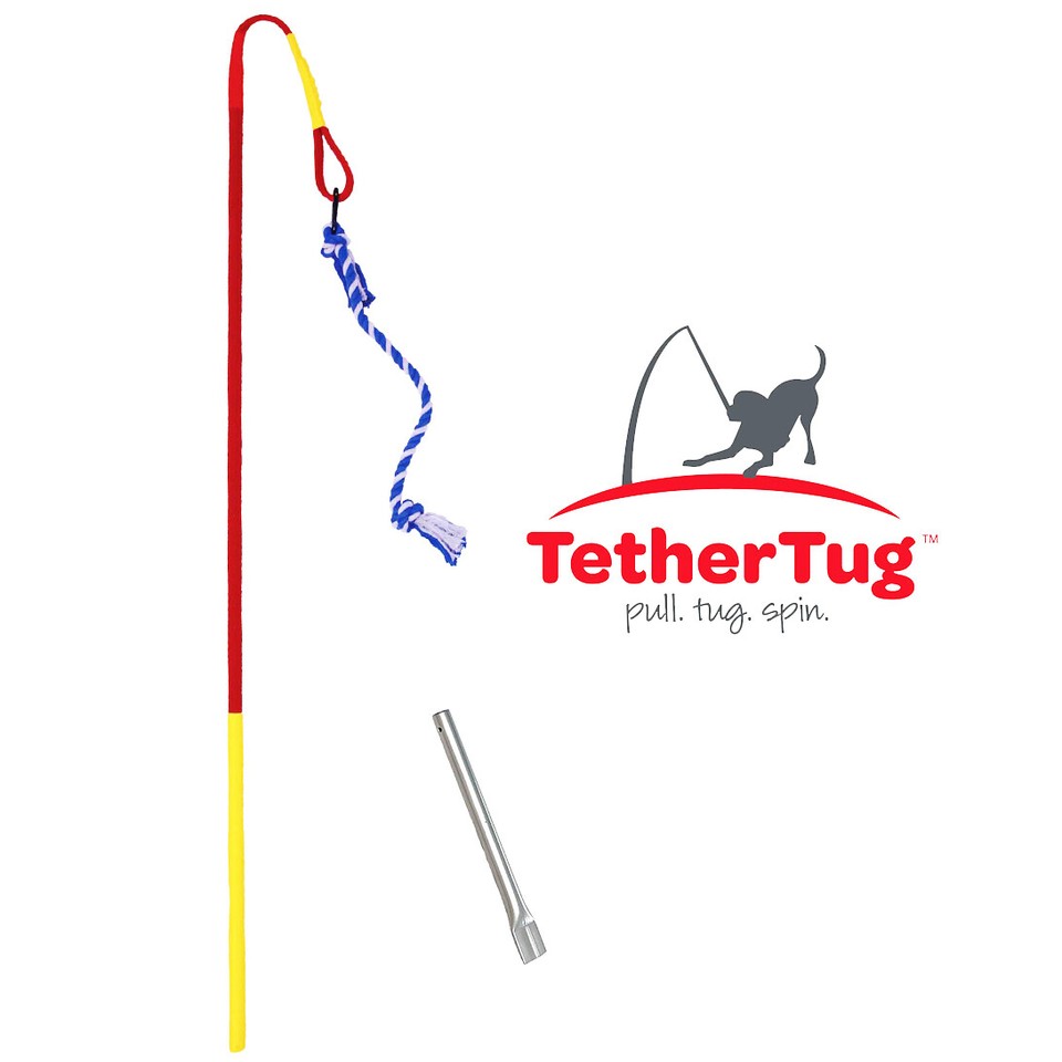 Tether Tug V2 Outdoor Dog Interactive Toy Tugging Pull Exercise 5-70 ...