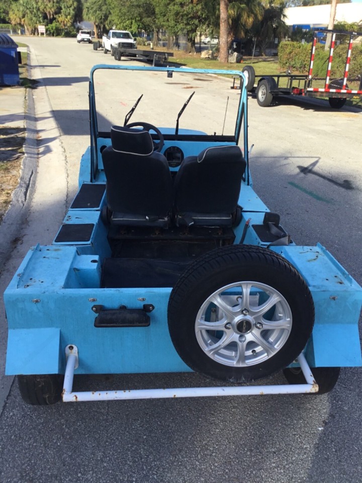 2018 BLUE ACG MOKE Golf Cart car 4 Passenger Seat 48v PROJECT | eBay