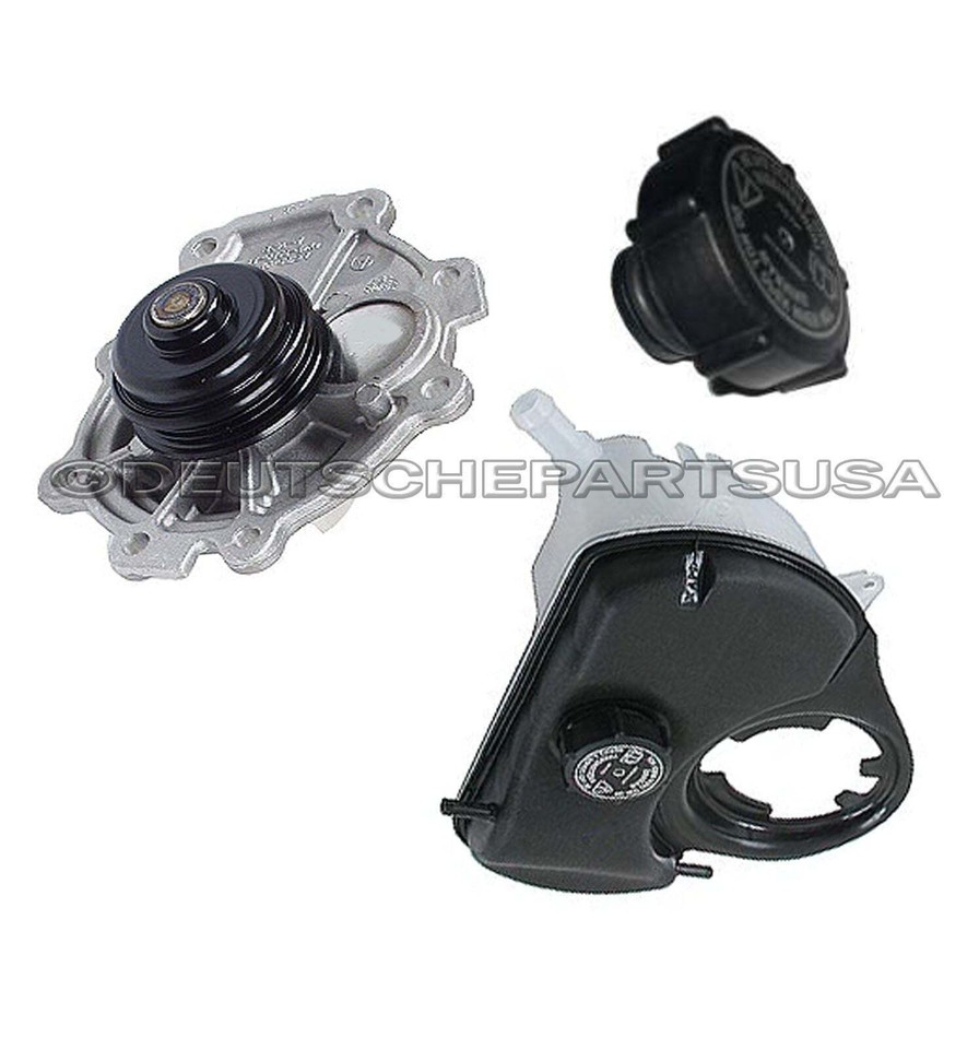 Jaguar X-Type Coolant Reservoir Expansion Tank C2S46861 + CAP + Water ...