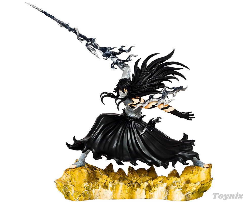 28cm Rare Black Ichigo Kurosaki Battle Form Figure – Bleach Anime ...