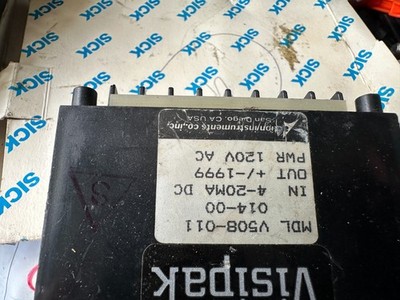 Action Instruments V508-011-014-00 4-20MA DC -/+1999 120VAC DIGITAL ...