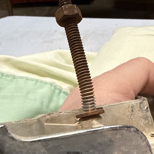 1958 1959 1960 NASH RAMBLER TRUNK LOCK COVER WITH LOCK AMC OEM - No Key ...