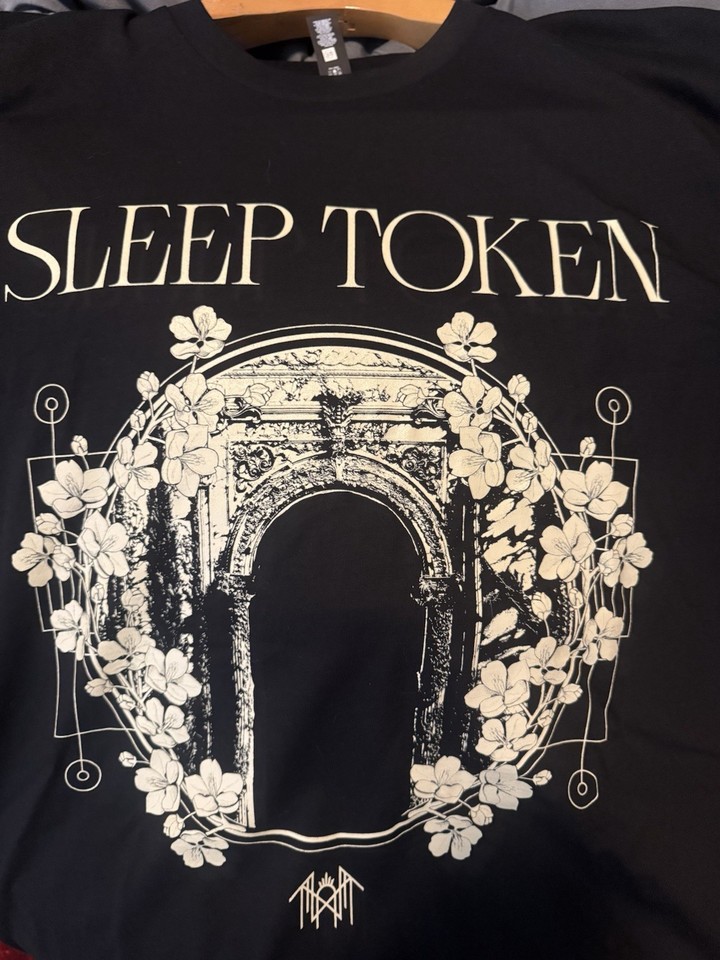 SLEEP TOKEN Tour Shirt 💯 Official Merch !! 😴 🪙 EIA Tour 2025 🦩X-Large ...