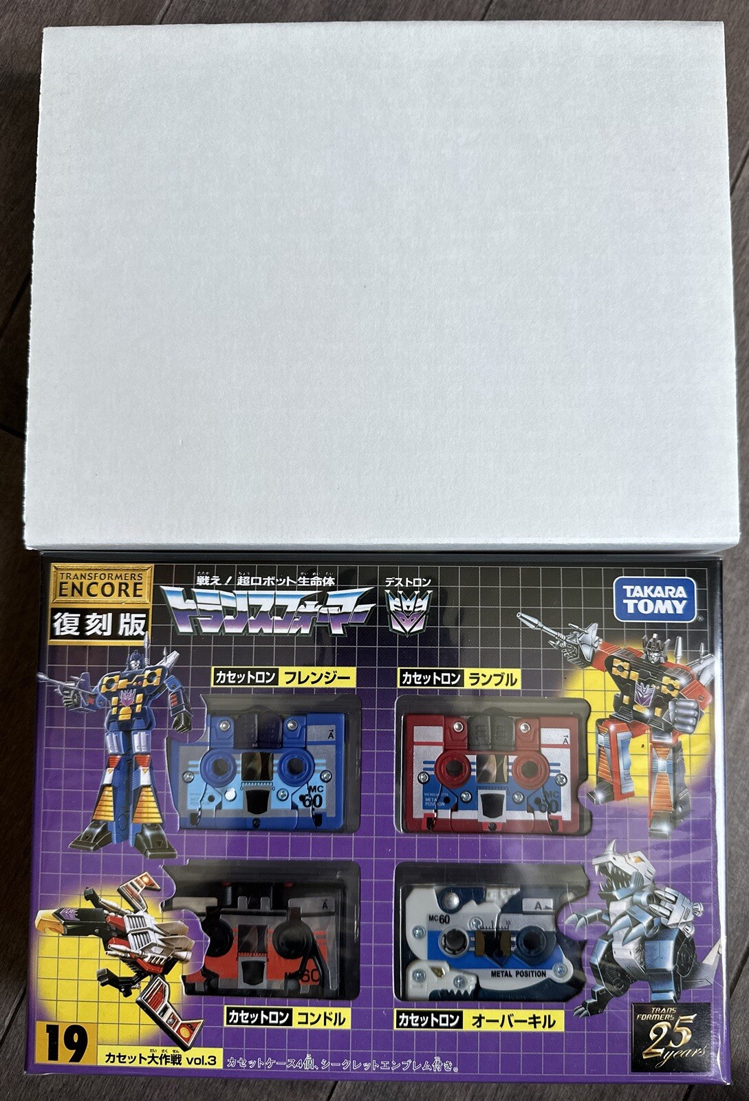 Authentic Takara Tomy Transformer G1 Encore 15+19 CASSETTE/TAPE Reissue ...