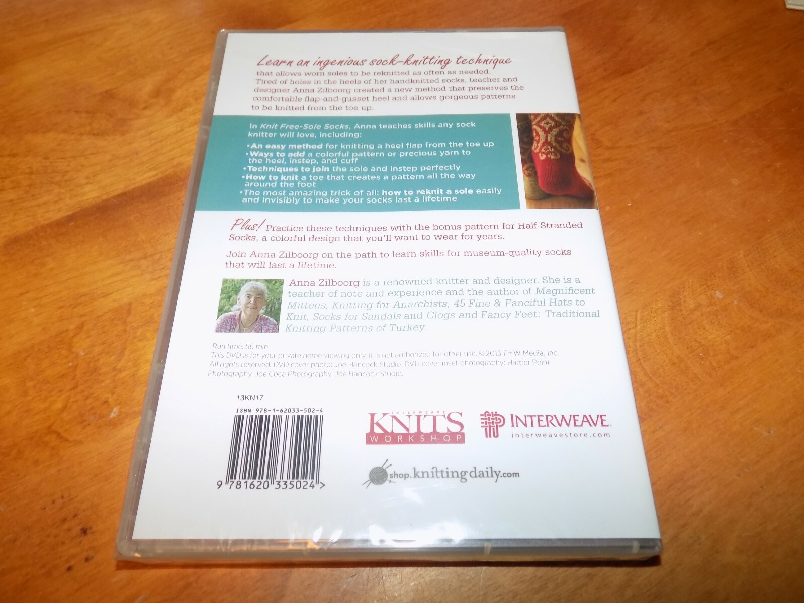 Knit Free-Sole Socks : Handknit Socks to Last a Lifetime by Anna ...