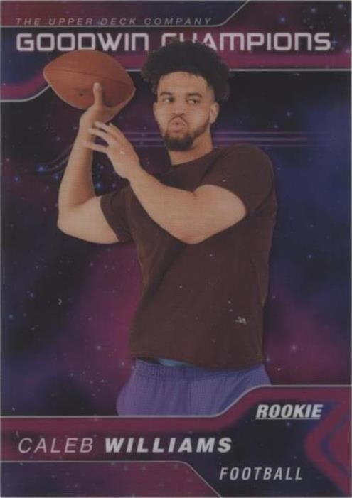 2023 Upper Deck Goodwin Champions - Platinum Caleb Williams #P40 Cosmic ...