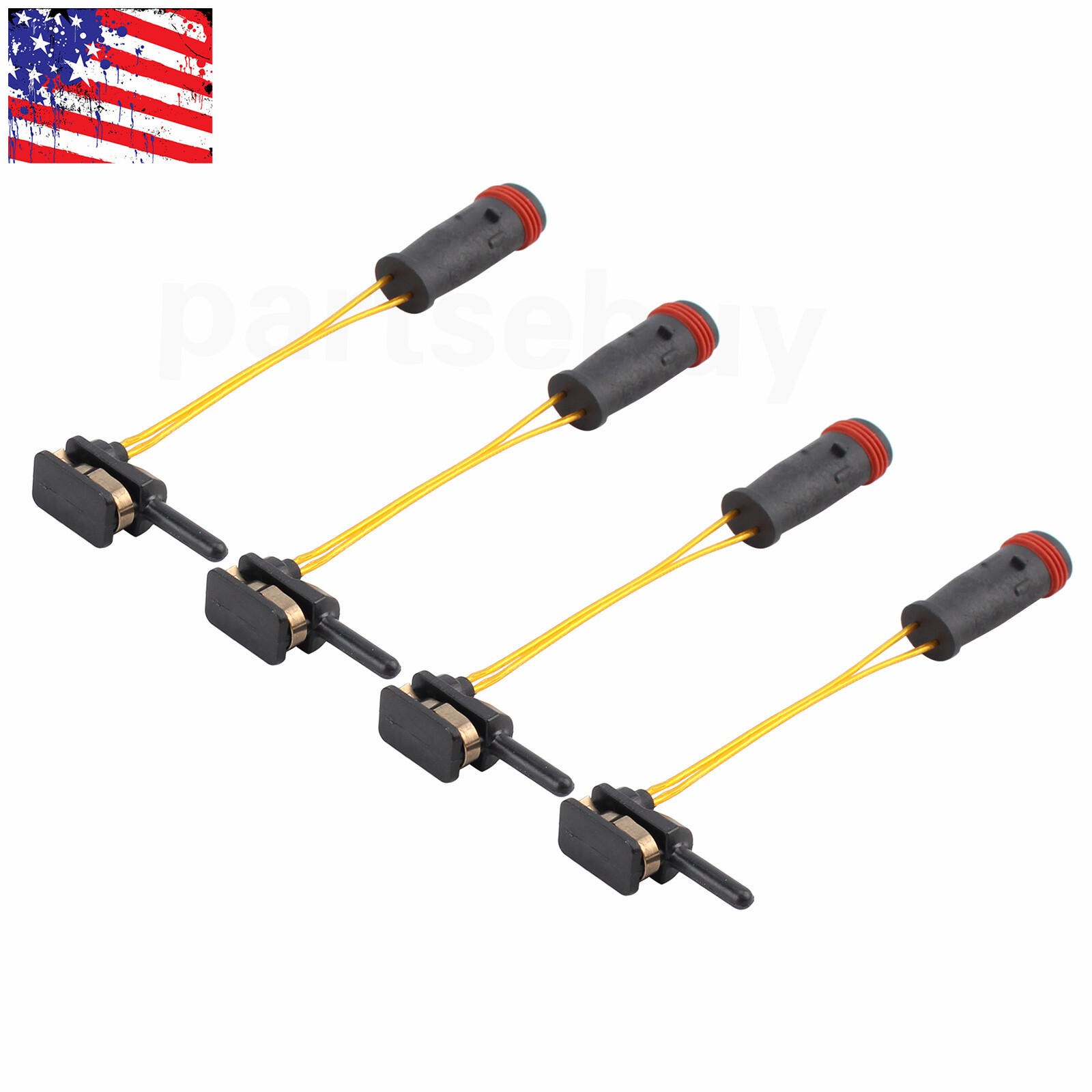 4PCS BRAKE PAD WEAR SENSOR FOR MERCEDES 2115401717 2205400617 ...
