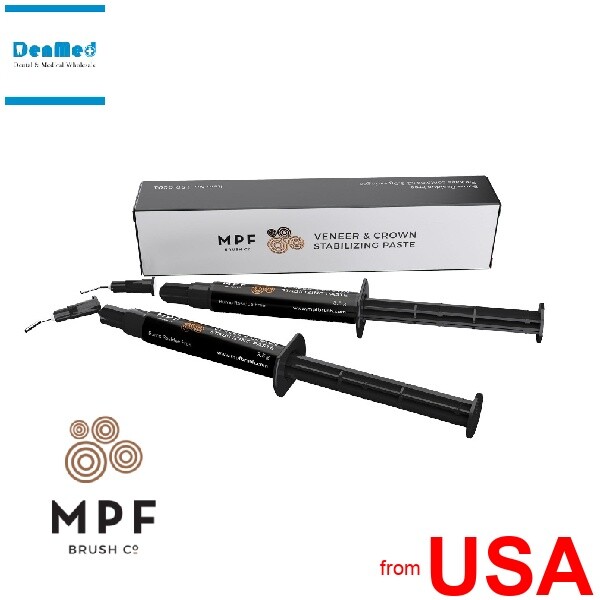 MPF BRUSH Veneer & Crown Stabilizing Paste- (2 x 3.5gm Syringe) 150-0001 123936 | eBay