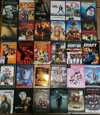 Mystery Movie Box Bundle 30 DVD Movies Action Drama Sci-Fi Horror ...