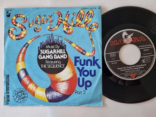 Sugarhill Gang Band Featuring The Sequence - Funk you up 7'' Vinyl ...