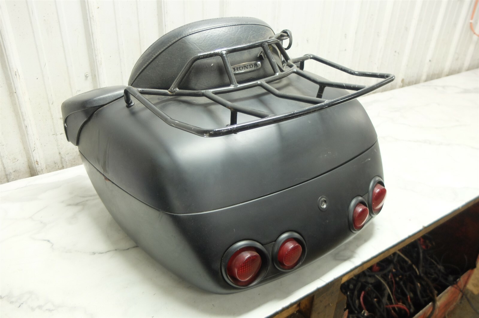 00 Honda GL1500 GL 1500 C Valkyrie rear back trunk luggage storage box ...