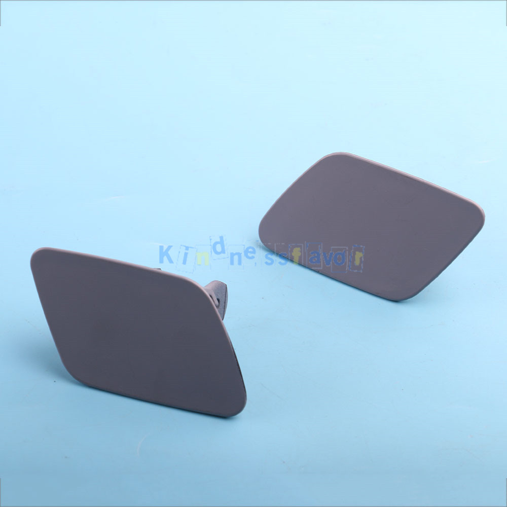 For BMW X5 E70 2007-2011 Pair Headlight Washer Nozzle Cover Cap ...