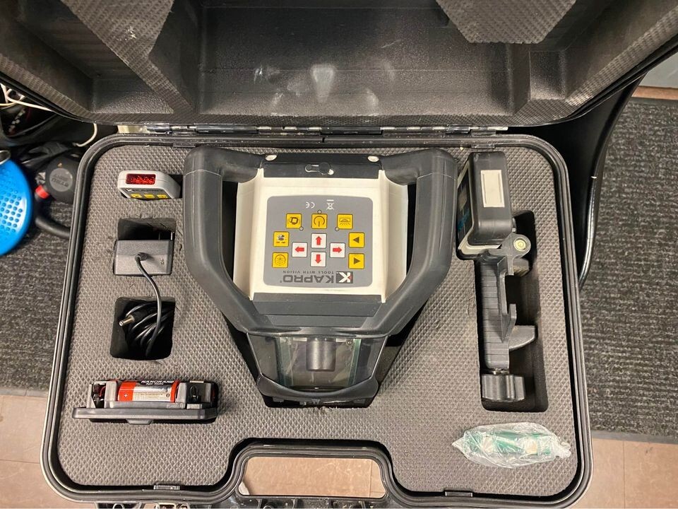 Kapro 8991G PROLASER Rotary Green, Dual Slope Self-Leveling Rotary Laser Kit | eBay