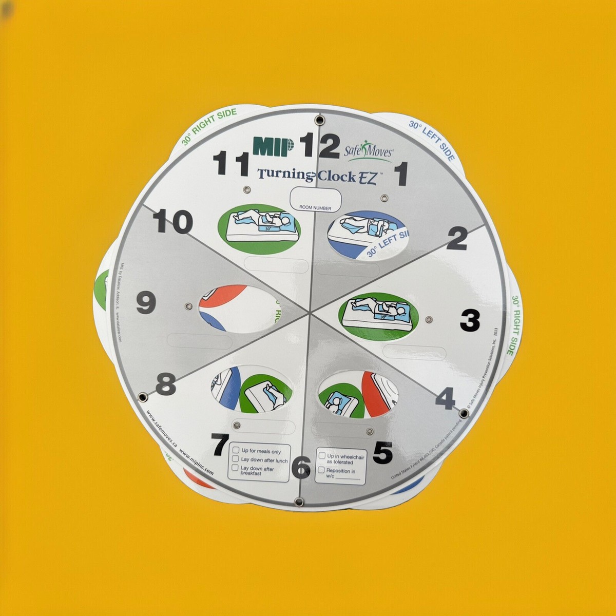 Turning And Repositioning Clock Effect Of An Innovated Turn Clock To