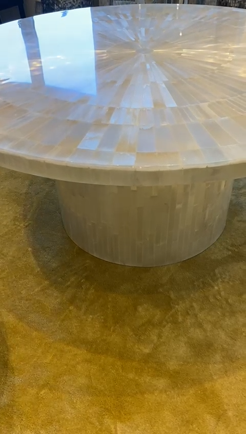 Square Selenite Table Top, Dining Table, Living room Table, Coffee ...