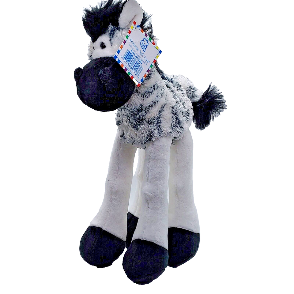 Princess Soft Toys Bumpkins Zebra 2009 Plush w/Long Legs 12" with Tag ...