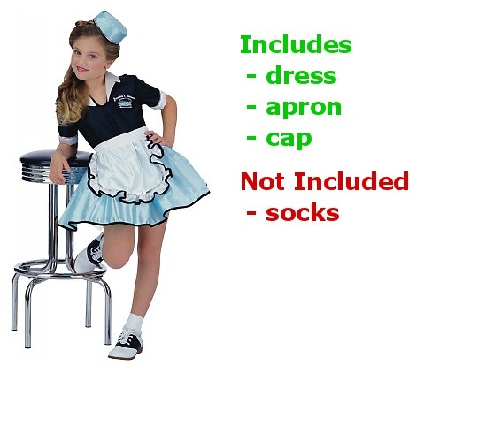 50s Diner Girl Costume