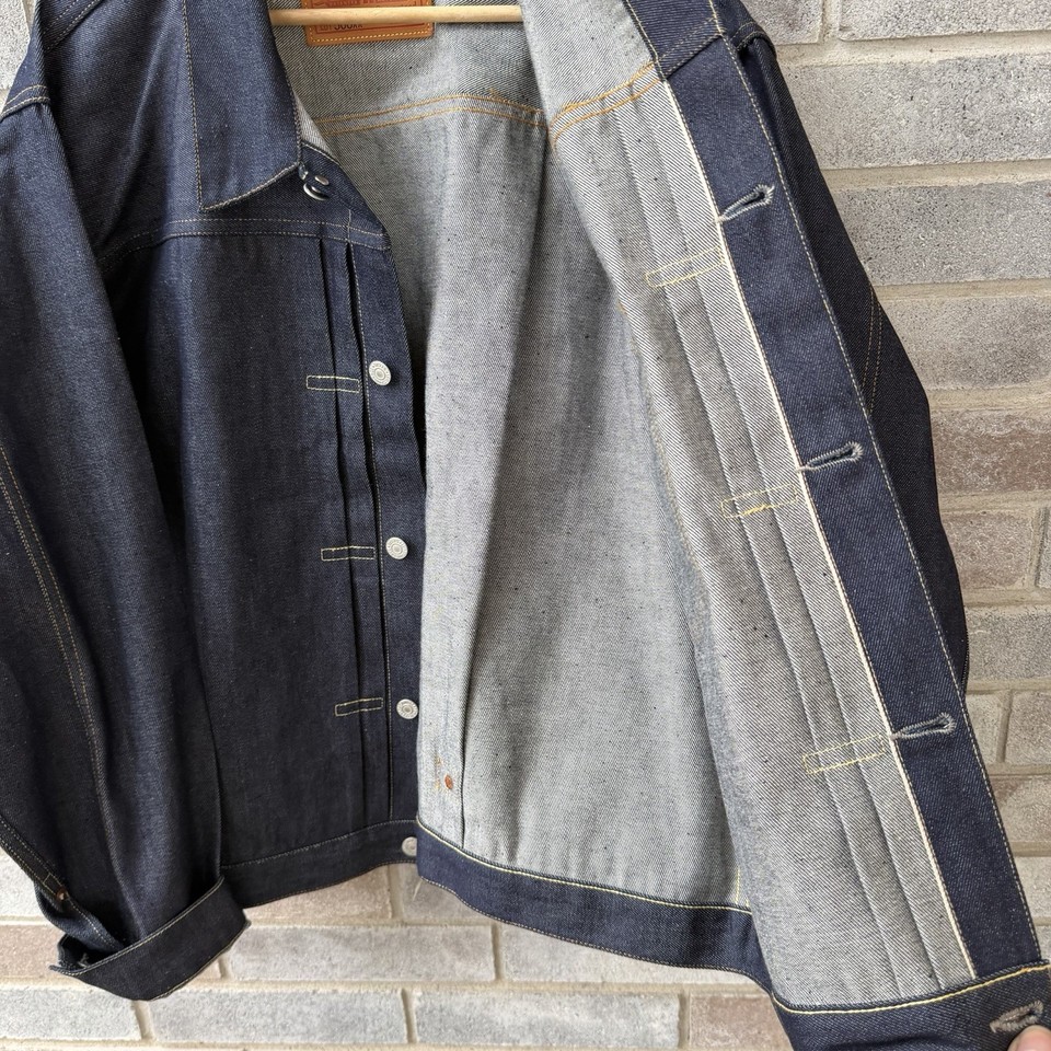 Levi’s LVC 506xx Type 1 Denim Jacket Selvedge Denim Sz 44 (lg) Rigid ...