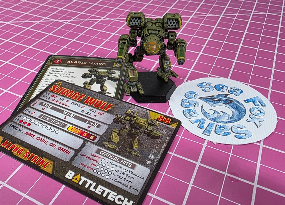BattleTech Savage Wolf / Alaric Ward- Third Star League Battle Group ...