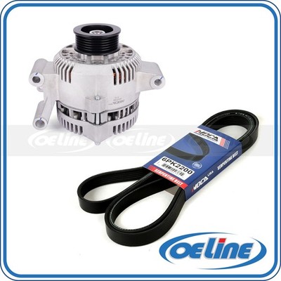 Alternator w/ Serpentine Belt for Ford Aerostar Explorer 02-03 Mazda ...