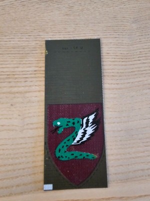 IDF Israeli Army Original Paracadutisti Tag Insignia D33 SPEDIZIONE ...