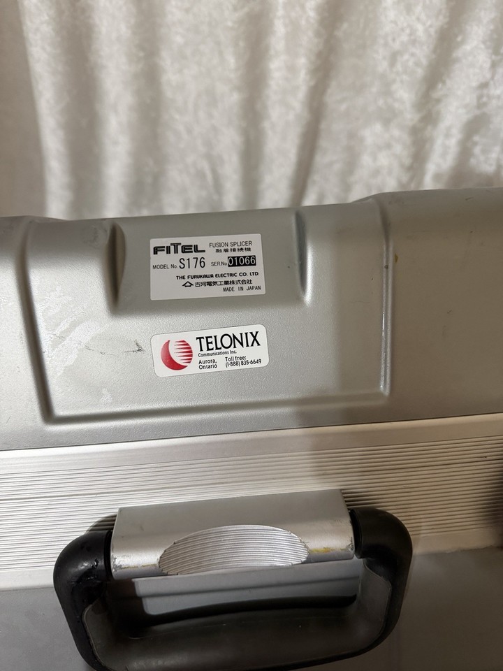 FITEL Fusion Splicer S176 Original Case With Keys | eBay
