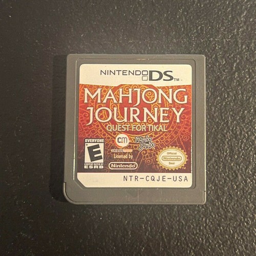 Nintendo DS Mahjong Journey Game | eBay