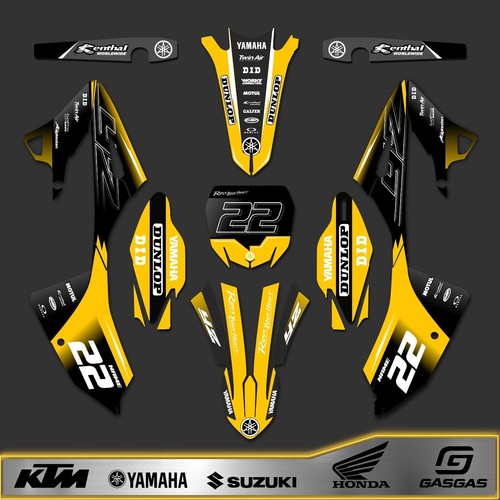 Yamaha YZ 125-250 (2022-2024) 2-Stroke Graphics Decal Kit | eBay