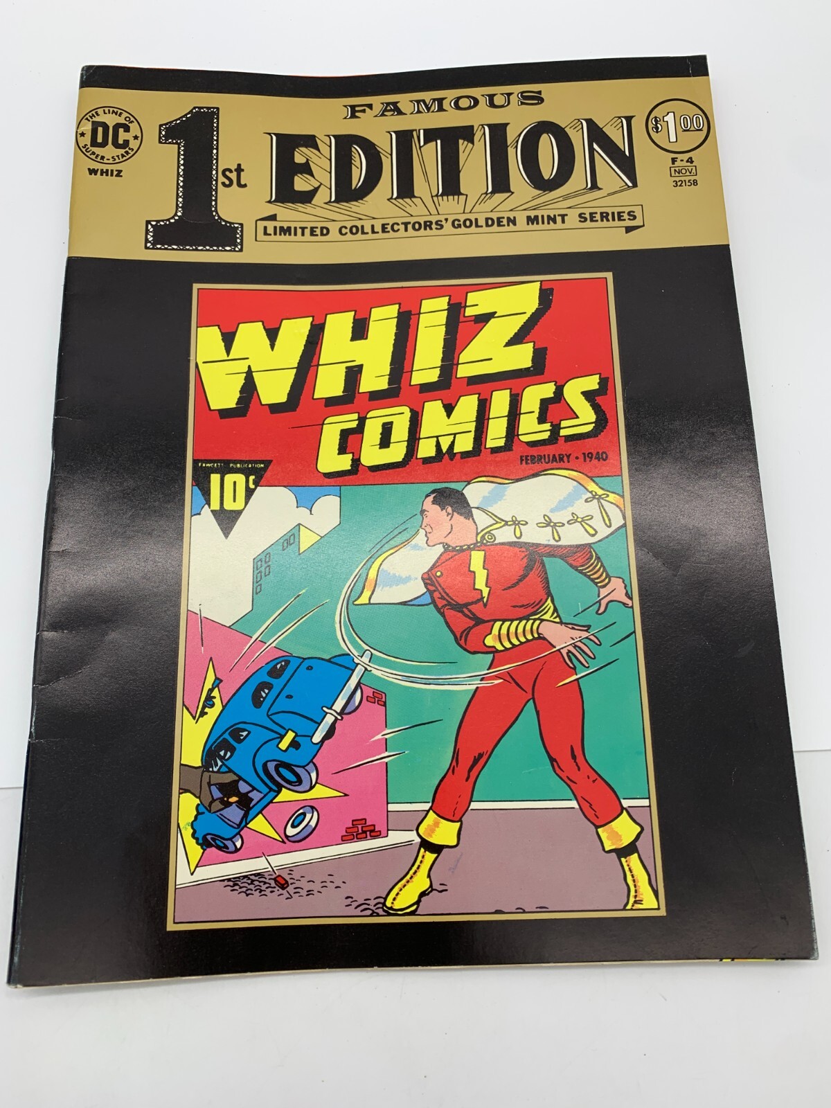 VTG '74 DC Famous 1st Edition Whiz Comics #1 reprint intro Shazam ...
