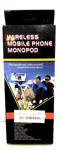 Wireless Mobile Phone Monopod Aka Selfie Stick Model Z07-5 In Box ...