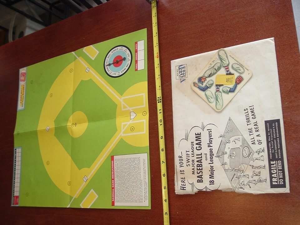 1957 Swift Meats #4 Billy Pierce Swift's with mailer and Game Board | eBay