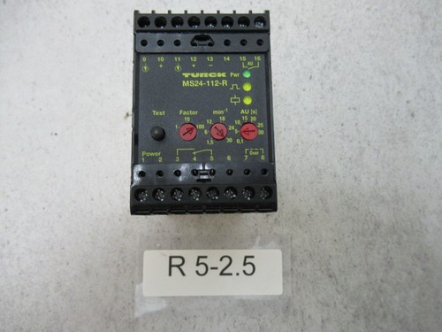 Turck MS24-112-R, Drehzahlwächter, 230VAC, Limit value 1,5-30min-1 ...