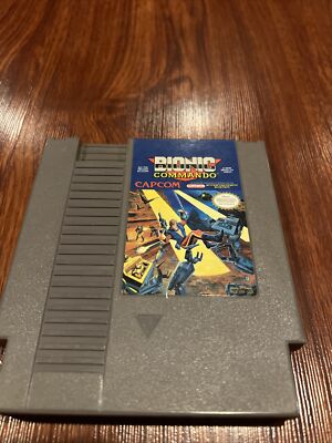 Bionic Commando (Nintendo Entertainment System, 1988) NES Cartridge ...