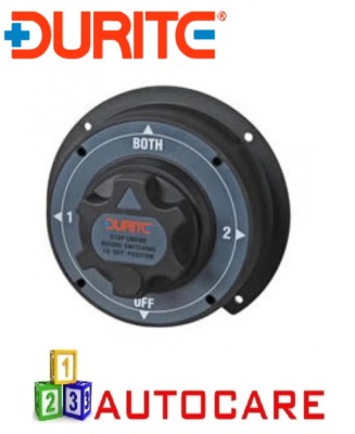 Durite 0-605-10 Rotary Battery Isolator and Changeover Switch - 310A | eBay